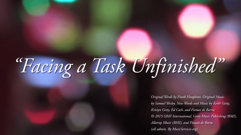 The Task Unfinished (We Go To All The World) by Keith & Kristyn Getty ...